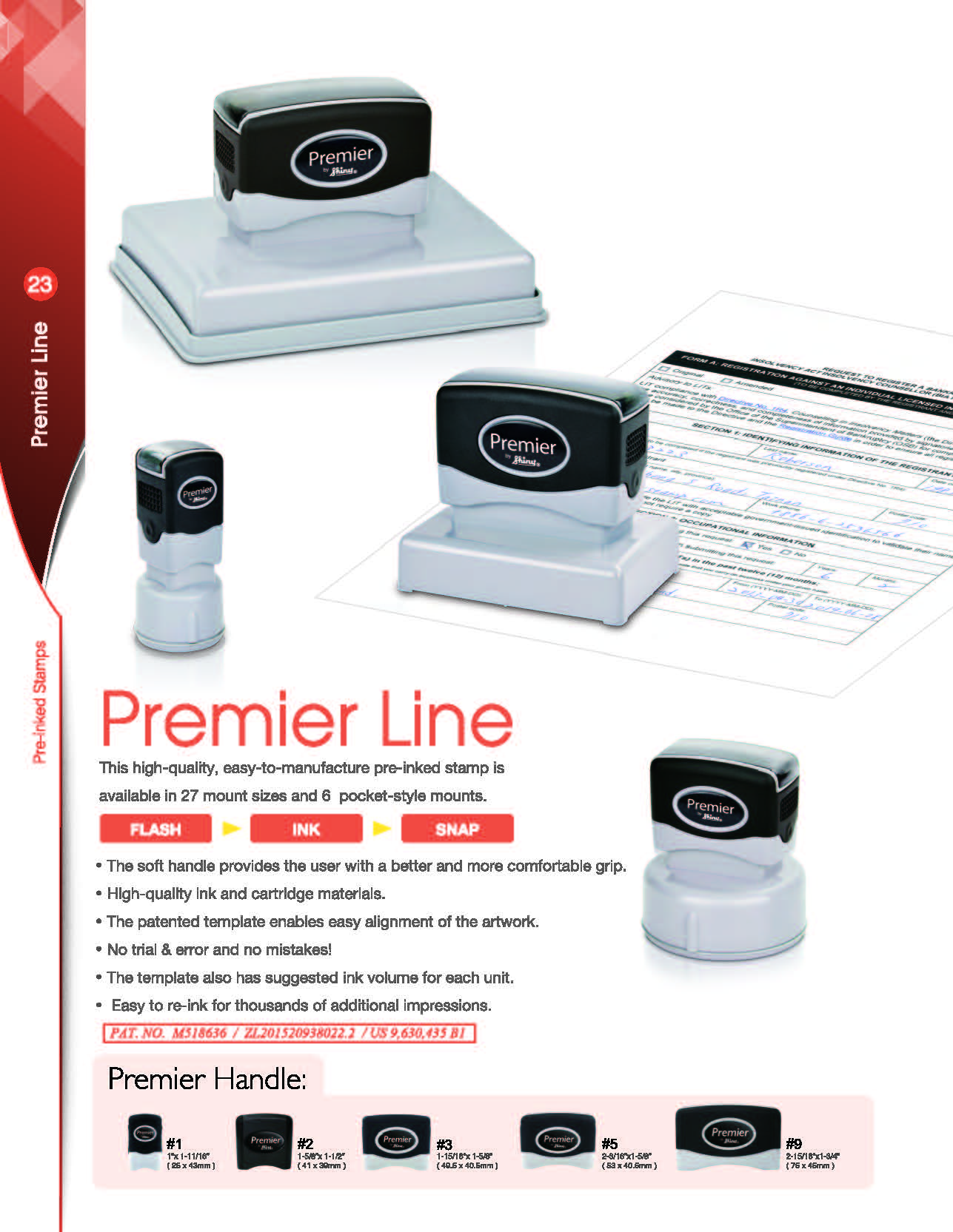 Premier Line – Seals & Engravables